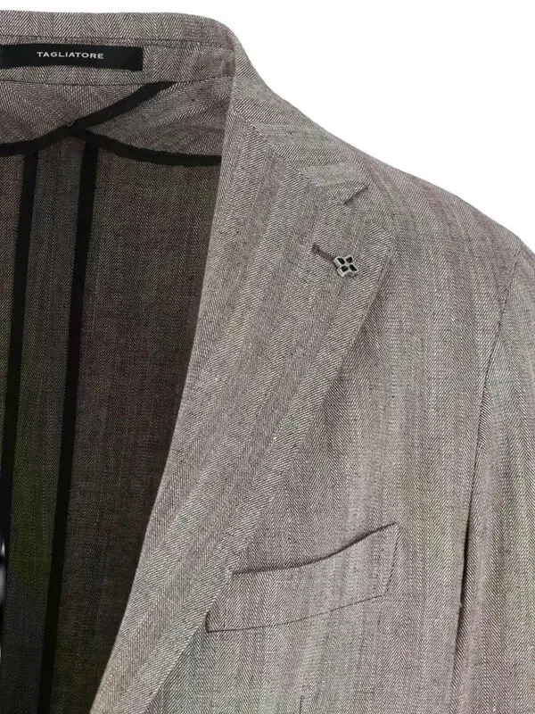 Tagliatore Chest-pocket Single-breasted Blazer