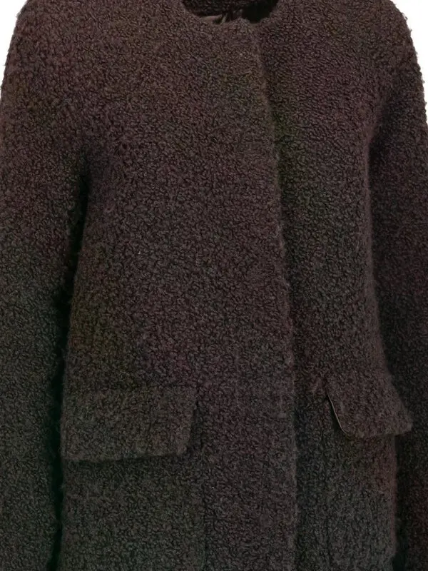 Agnona Shearling Coat