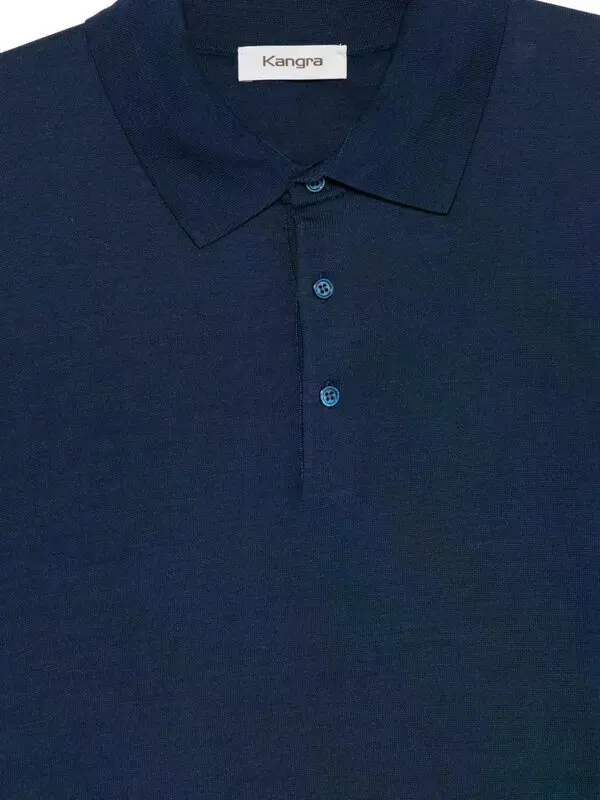 KANGRA Short-sleeves Polo Shirt - Blue
