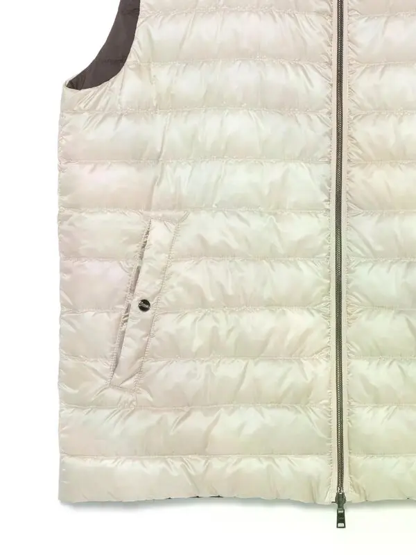 Herno Quilted Gilet - Neutrals