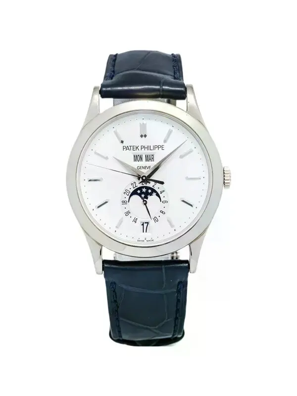 Patek Philippe Annual Calendar 38mm Watch - Silver