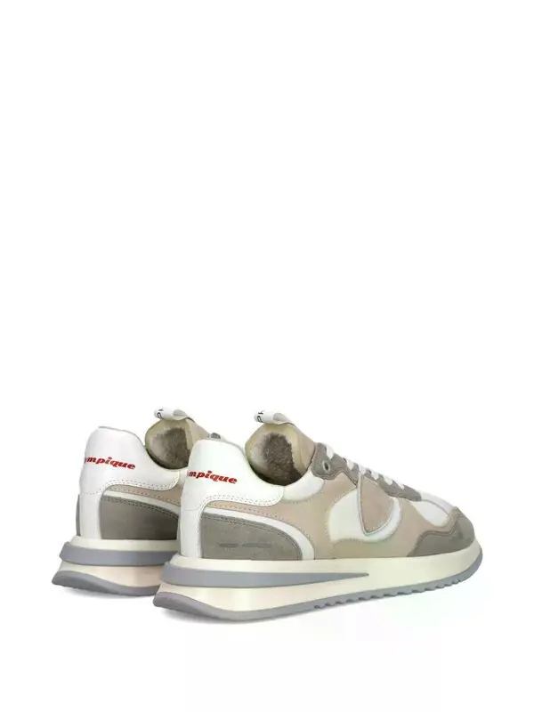 Philippe Model Olympique Round-toe Sneakers - Neutrals