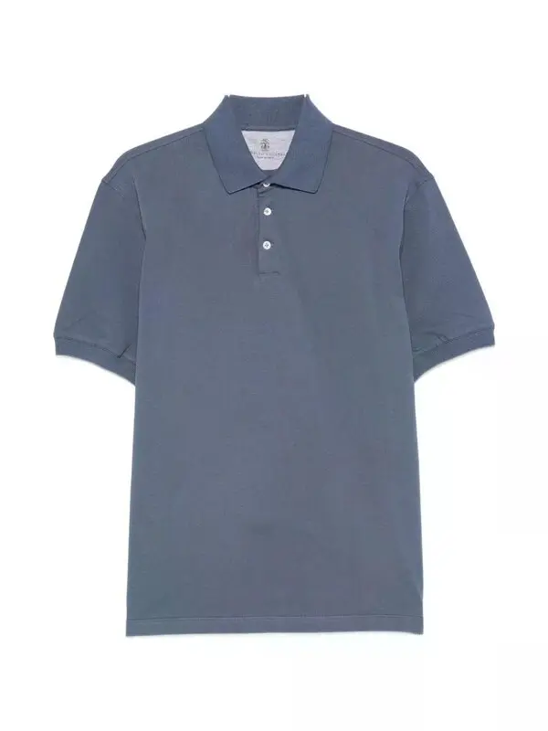 Brunello Cucinelli Short-sleeve Polo Shirt