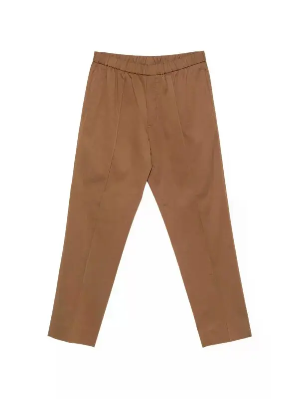 PAOLO PECORA Straight Leg Trousers With Pintuck Detail