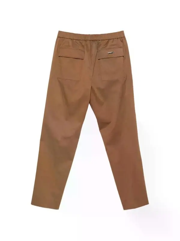 PAOLO PECORA Straight Leg Trousers With Pintuck Detail