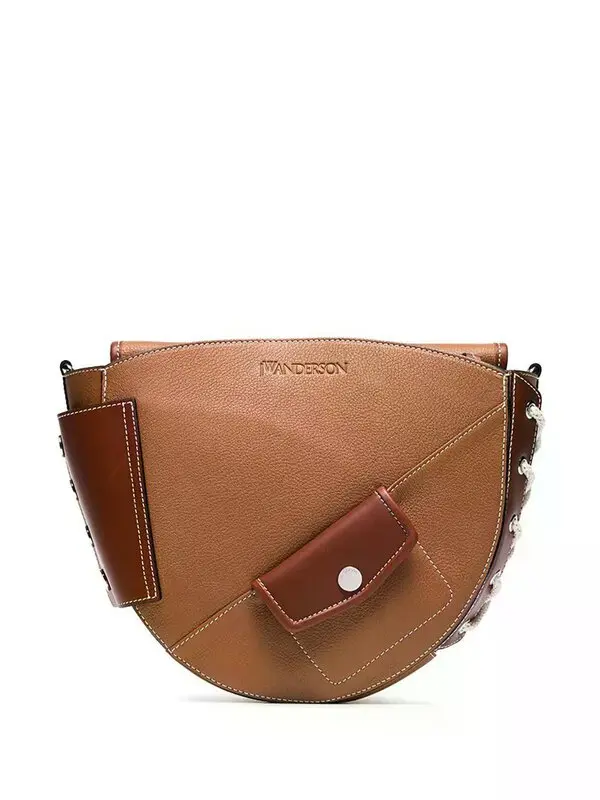 JW Anderson Leather Bike Shoulder Bag - Brown