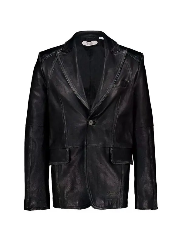 Off-White Leather Jacket