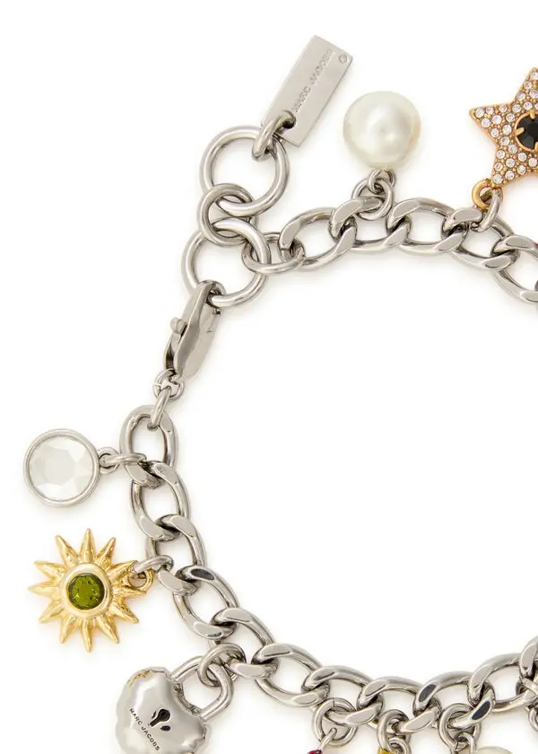 Marc Jacobs Plated Brass Charm Bracelet