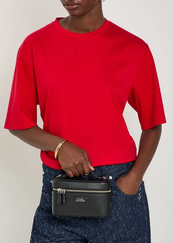 Marc Jacobs Everyday Vanity Leather Cross-body Bag - Black