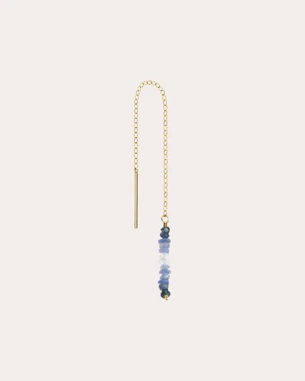 ATELIER PAULIN Nonza 14k Gold-filled Wire And Sapphire Single Earring - Blue
