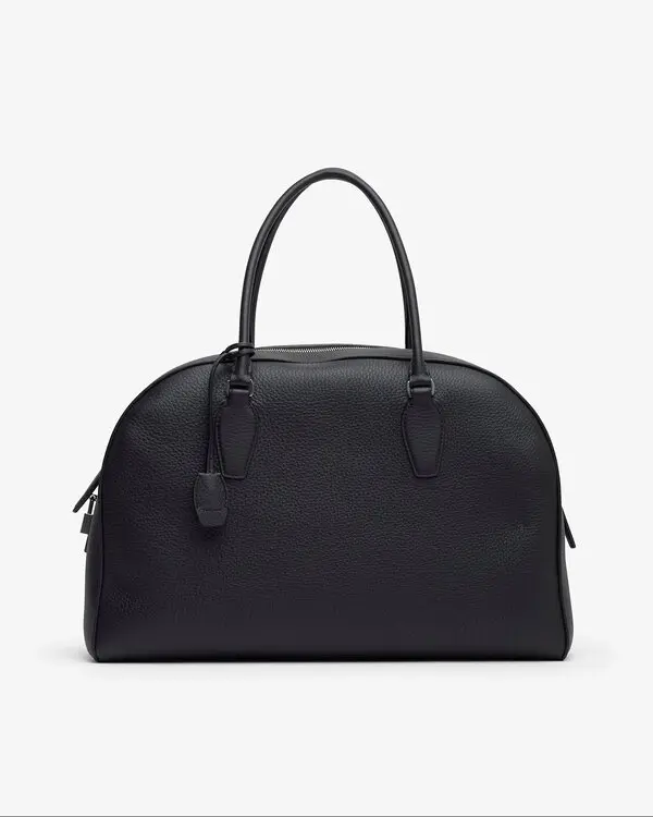 THE ROW India 15.75 Top Handle Bag - Black