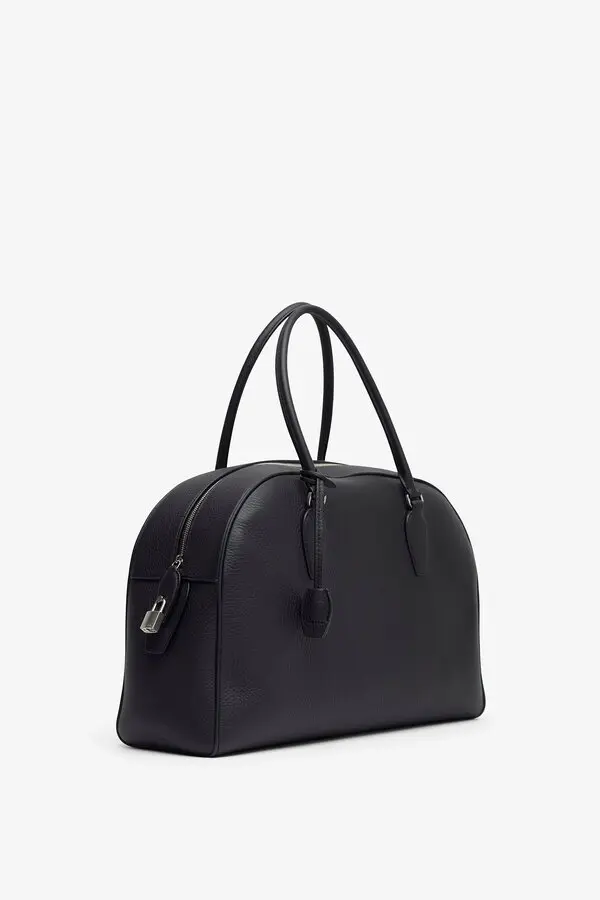 THE ROW India 15.75 Top Handle Bag - Black