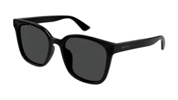 Gucci Round Frame Sunglasses - Black