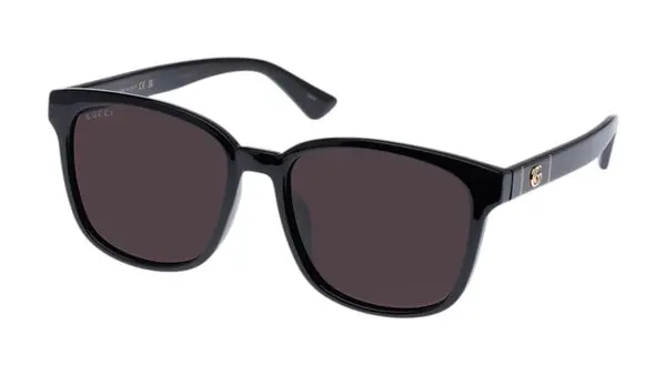 Gucci Round Frame Sunglasses - Black