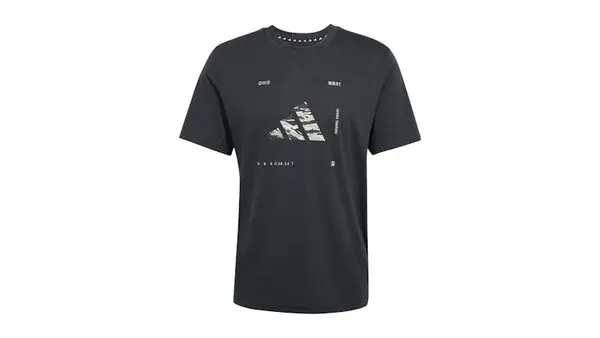 Adidas Climacool Camo Logo Graphic Tee Shirt