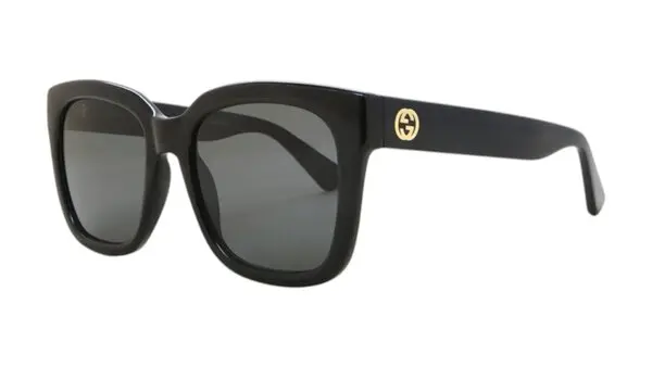 Gucci Round Frame Sunglasses - Black