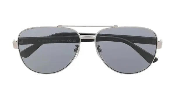 Gucci Aviator Sunglasses - Silver