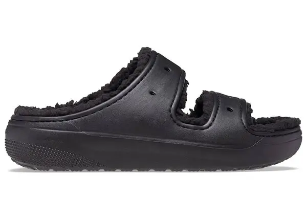 CROCS Classic Cozzzy Sandalin - Black