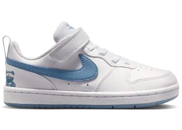 Nike Court Borough Lowin Sneakers - White/work Blue