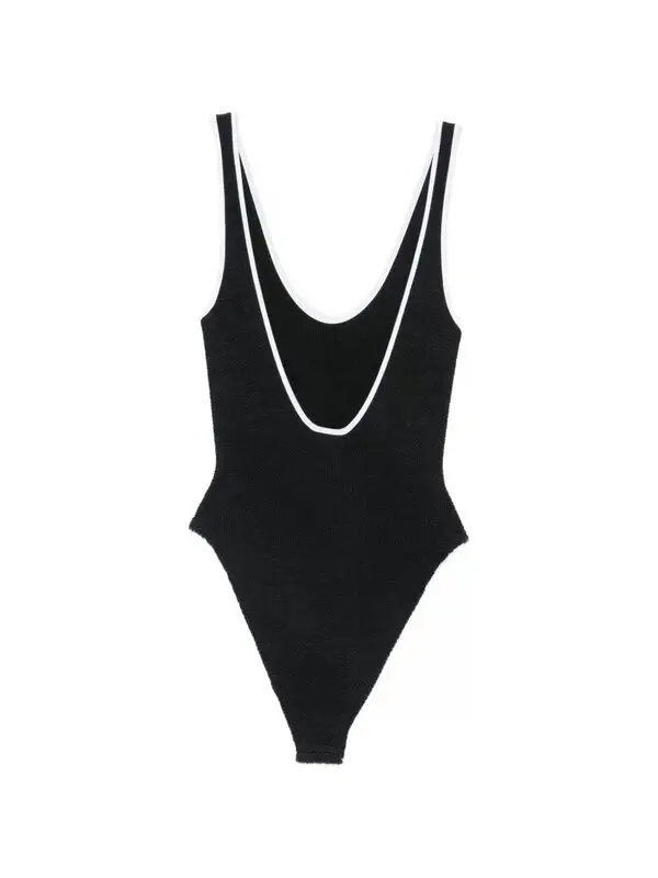 Hunza G Crinkle-effect Swimsuit