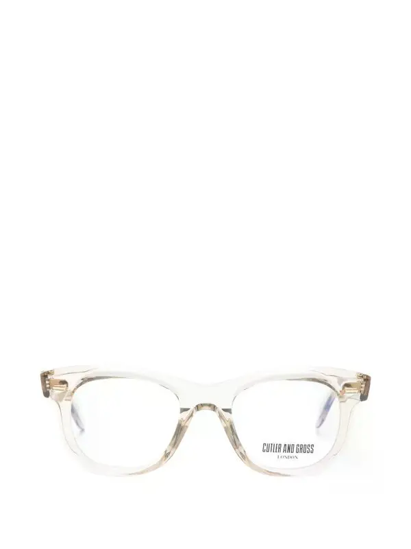 CUTLER & GROSS Round Frame Eyeglasses - Neutrals
