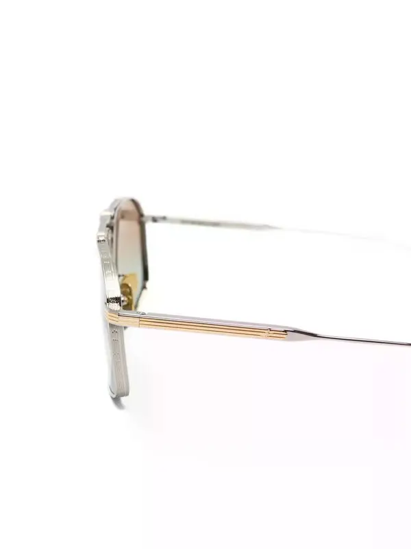 CUTLER & GROSS Kensington Geometric Frame Sunglasses