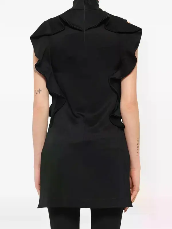 Givenchy Ruffle Sleeveless Top