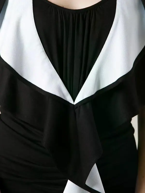 Givenchy Silk Blend Ruffled Dress