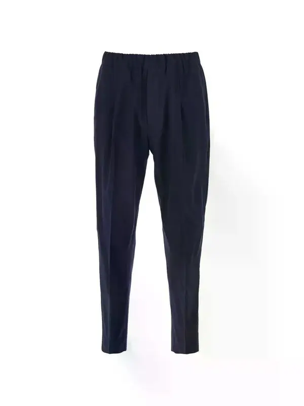 LOW BRAND Elasticated Waist Wool Trousers