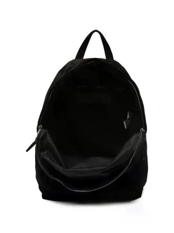 GIORGIO BRATO Suede-panelled Leather Backpack - Black