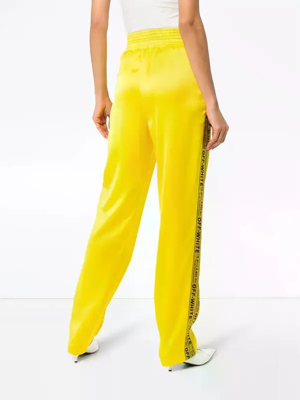 Off-White Industrial Logo Striped Track Pants