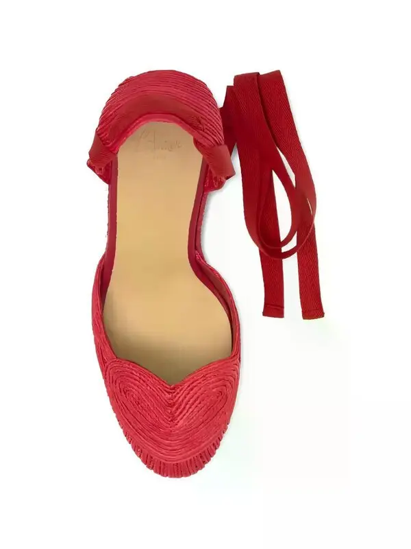CastaÑer Cacia Heart-motif Wedge Espadrilles
