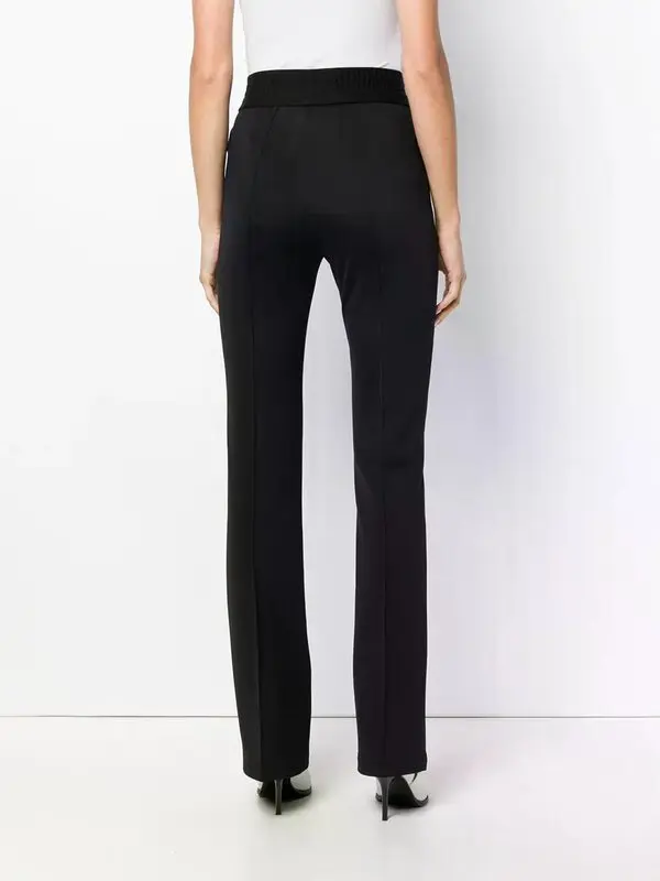 Off-White Cotton Straight-leg Trousers