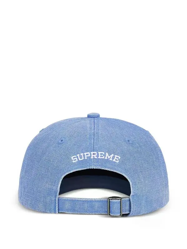 Supreme Logo Embroidered Cap - Blue