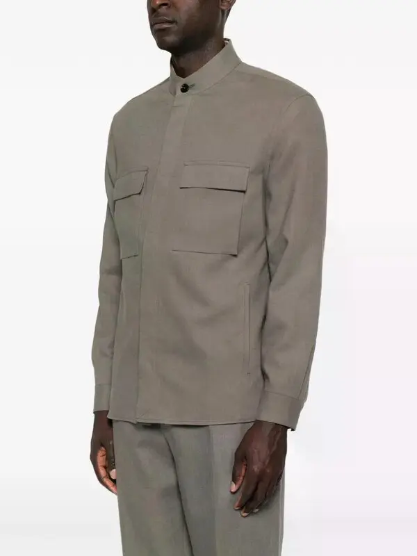 Zegna Buttoned Overshirt