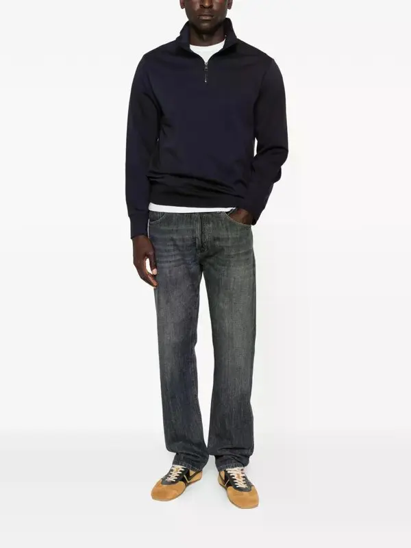 Gant Quarter-zip Sweater - Neutrals