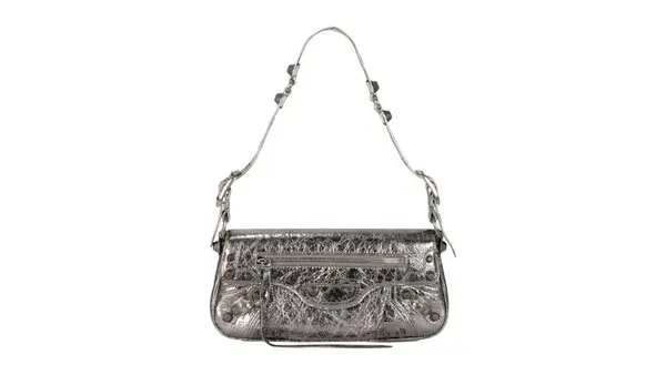 Balenciaga Le Cagole Sling Shoulder Bag - Silver