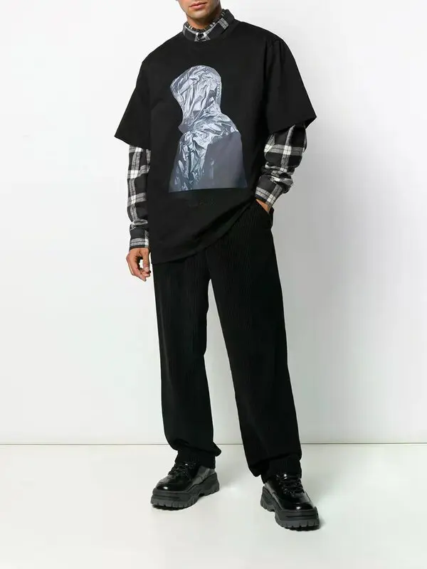 JUUN.J Printed Cotton T-shirt