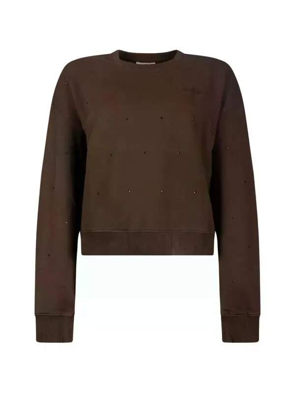 MC2 SAINT BARTH Stud-embellished Crewneck Sweatshirt