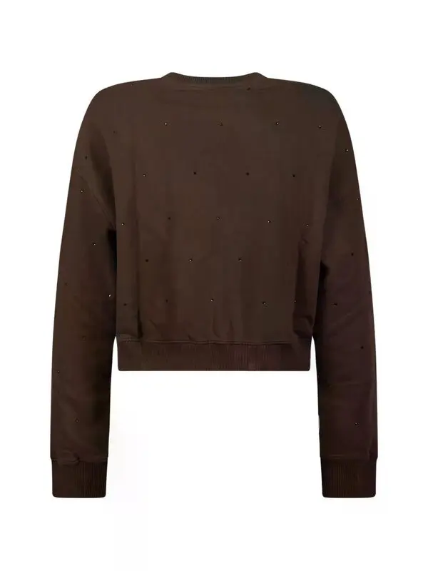 MC2 SAINT BARTH Stud-embellished Crewneck Sweatshirt