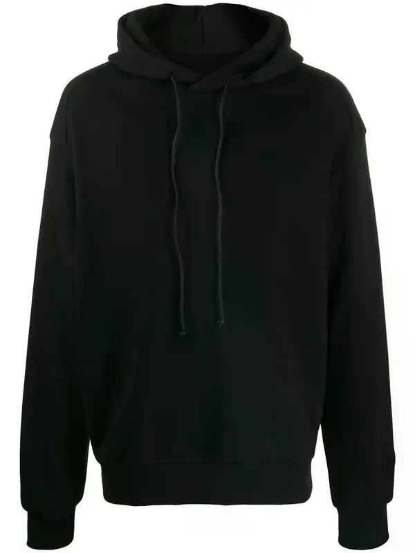 JUUN.J Drawstring Detail Hoodie With Graphic Print