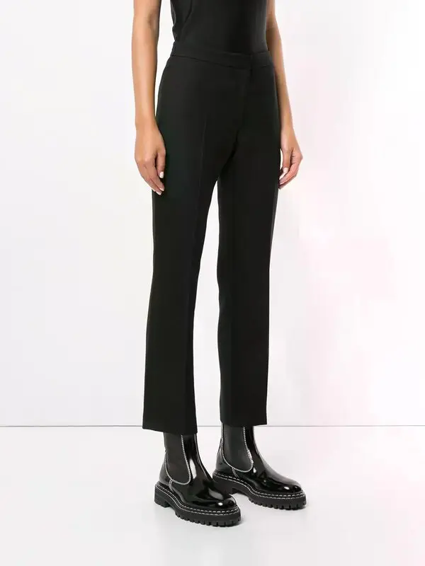 Alexander McQueen Cropped Cigarette Trousers