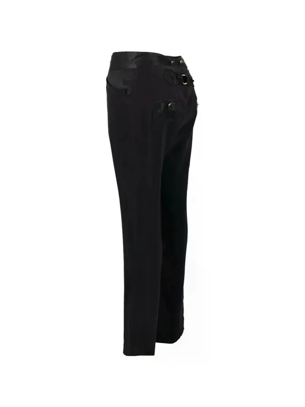HEIMSTONE VINTAGE Button-detail High-waisted Trousers