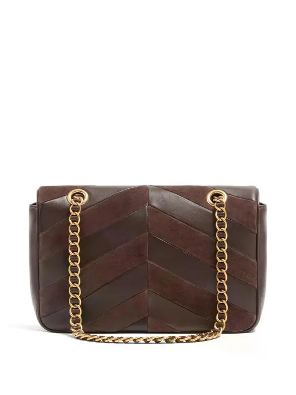 Valentino Garavani Djuna Medium Chain Bag In Suede And Nappa