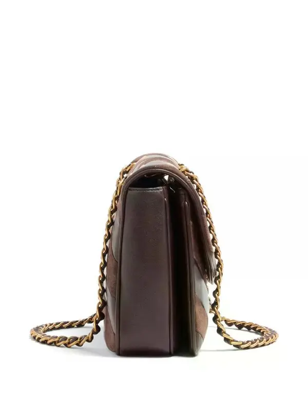Valentino Garavani Djuna Medium Chain Bag In Suede And Nappa