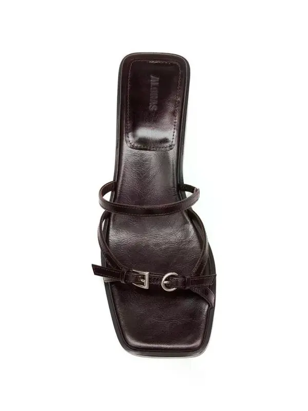 ALOHAS Liko Buckle Detail Sandals - Brown