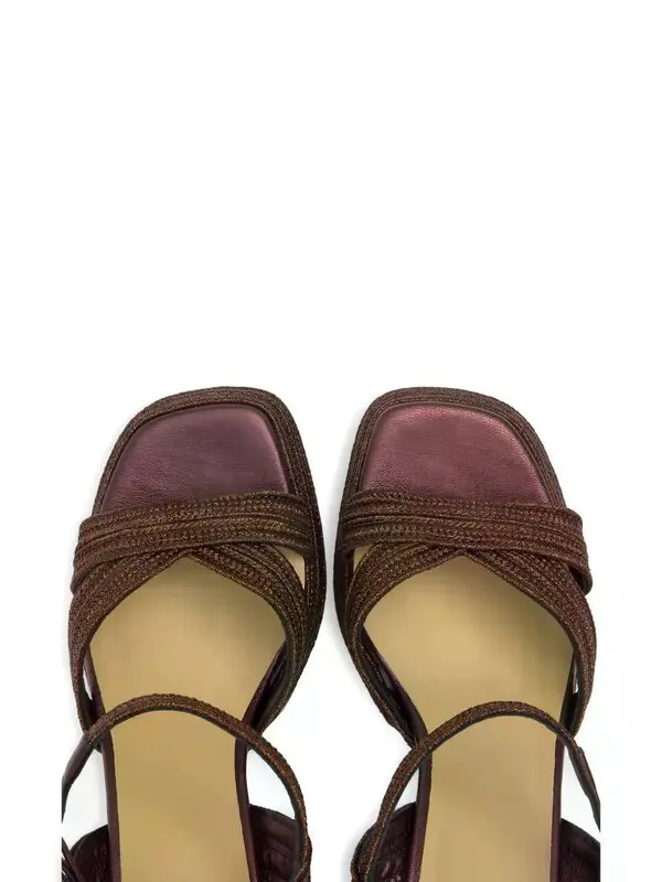CastaÑer Vallee Braided-strap Platform Sandals