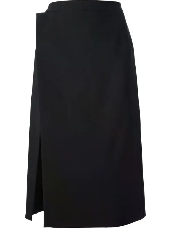 Balenciaga Asymmetrical Wrap Skirt
