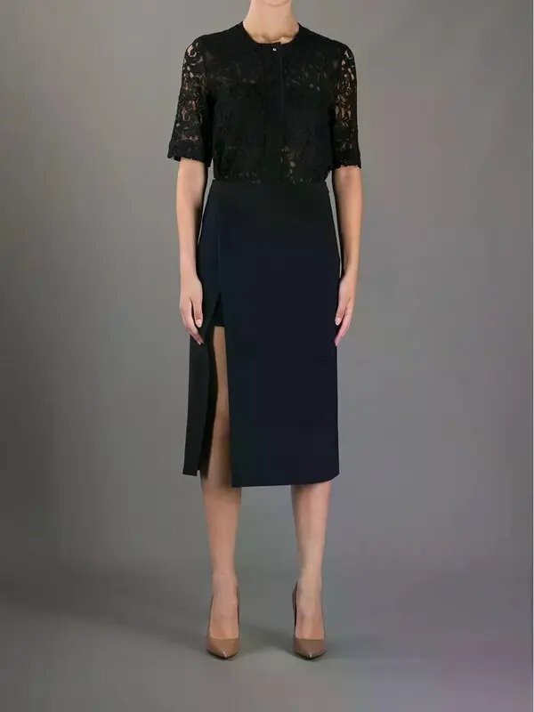 Balenciaga Asymmetrical Wrap Skirt