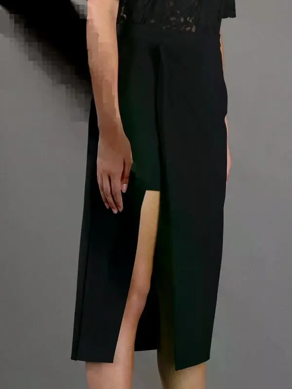 Balenciaga Asymmetrical Wrap Skirt